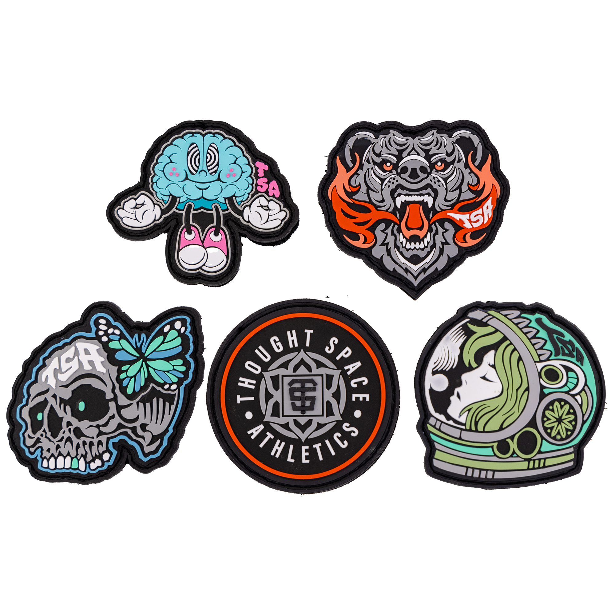 Elevated 3" Tactical PVC Patches – Thought Space Athletics